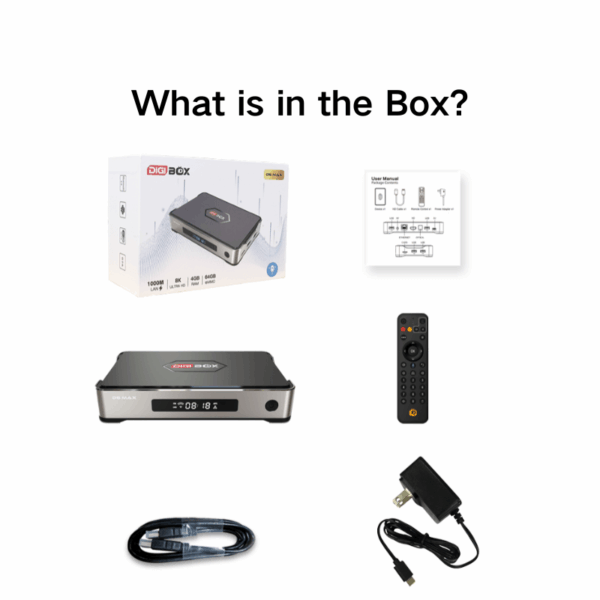 D6 MAX TV BOX - DIGIBOX Official Online Store