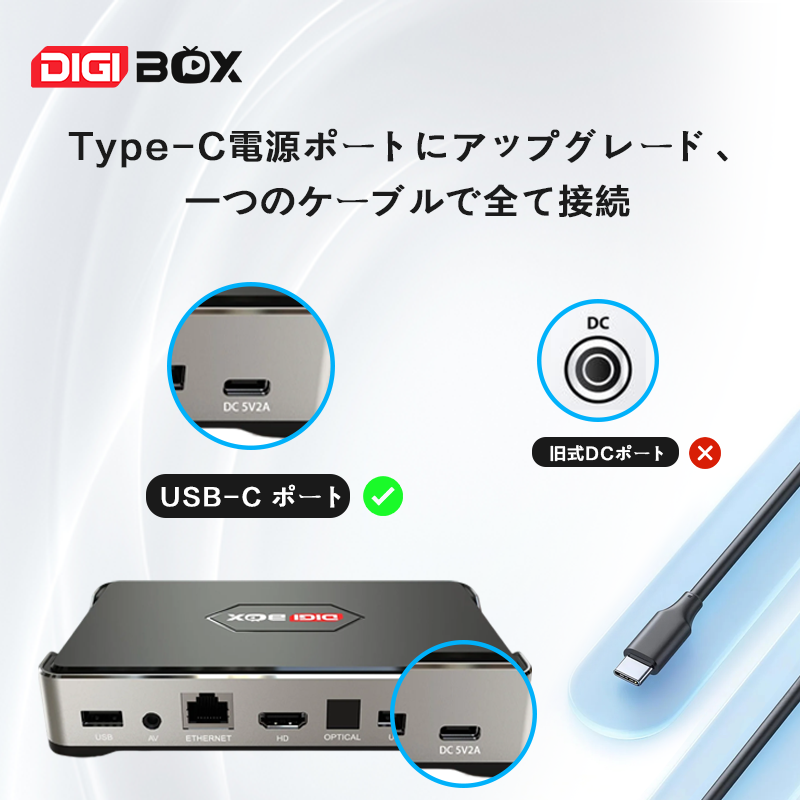 D6 MAX Power Adapter - DIGIBOX Official Online Store